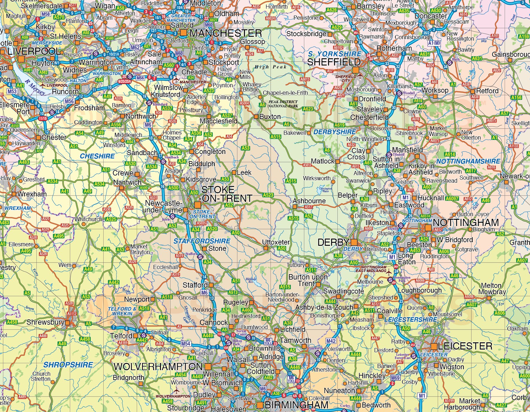 British Isles Map