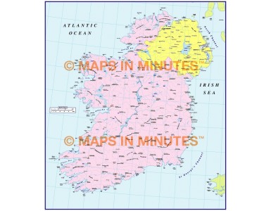 ADM Ireland Basic Map