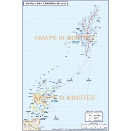 Buy Northern Isles Road Map of Shetland and Orkney @1m scale Online