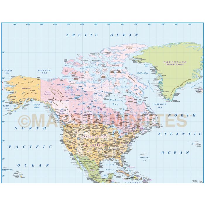 Map Of North And South America 100 Ad The History Of North America: