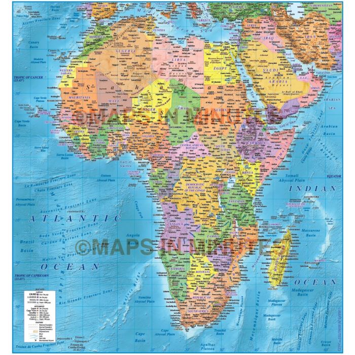 Africa Political Maps