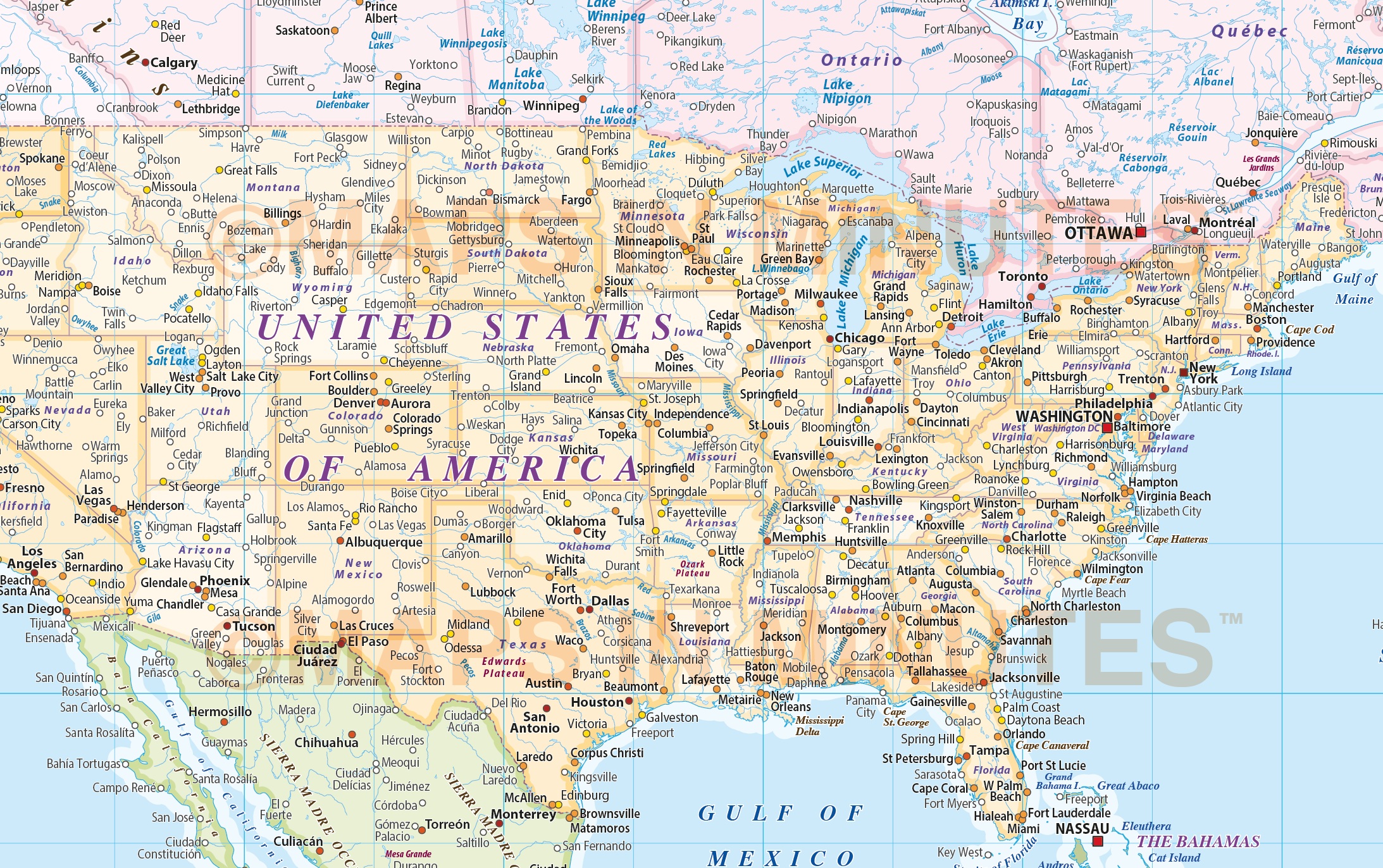 Digital Vector World Map Equirectangular Projection World Vector Map Uk Centric 10m Scale In