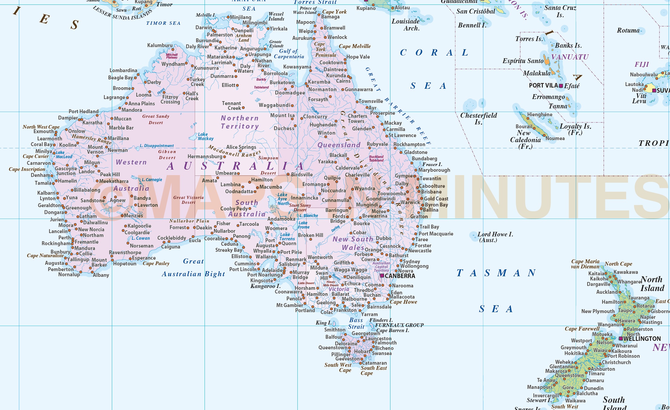 Digital Vector World Map Equirectangular Projection World Vector Map Uk Centric 10m Scale In