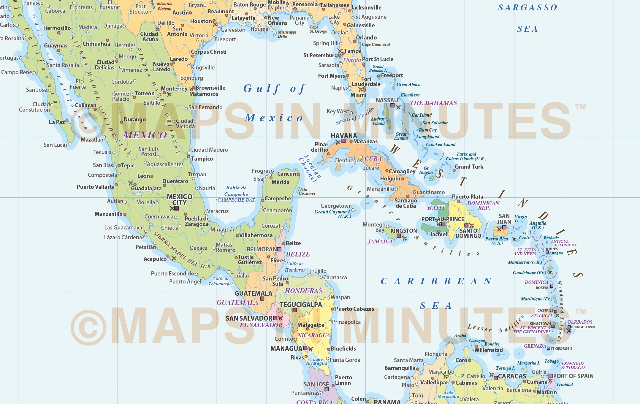 Digital vector World map, Gall Orthographic Projection Political World ...